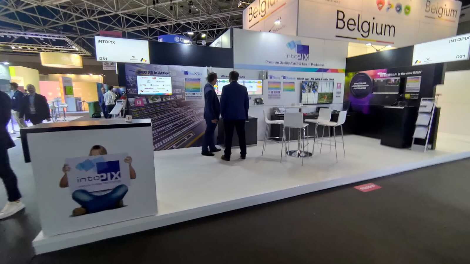 The RECAP Of What IntoPIX Presented At IBC2022 : Premium IP Workflows Goes JPEG XS | intoPIX